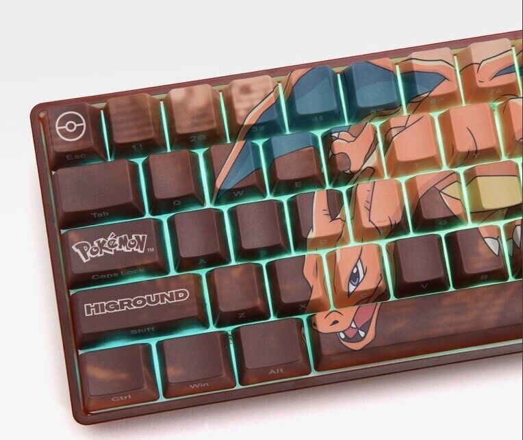 Pokémon + HiGround HG Base 65 Keyboard - Charizard - BRAND NEW IN HAND ...
