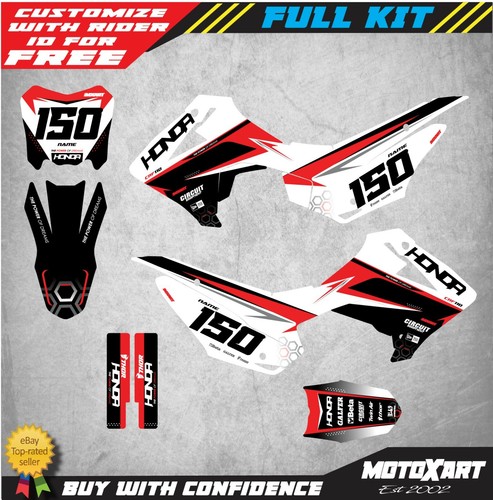 Custom Graphics, Full Kit For Honda CRF 110 2013 - 2018 EXACT STYLE ...