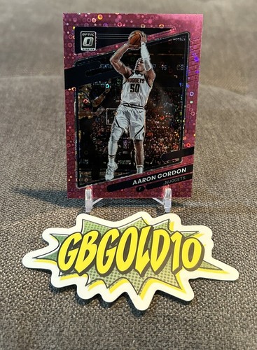 🔥2021-22 Panini Donruss Optic Fast Break Aaron Gordon Pink Disco /20 | eBay