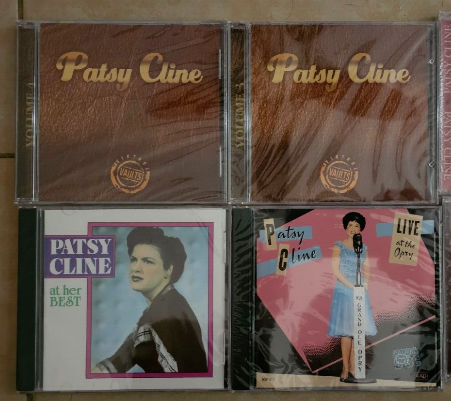 8 New Sealed Patsy Cline CDs-Live Opry/True Love/Good Old Country/Best ...