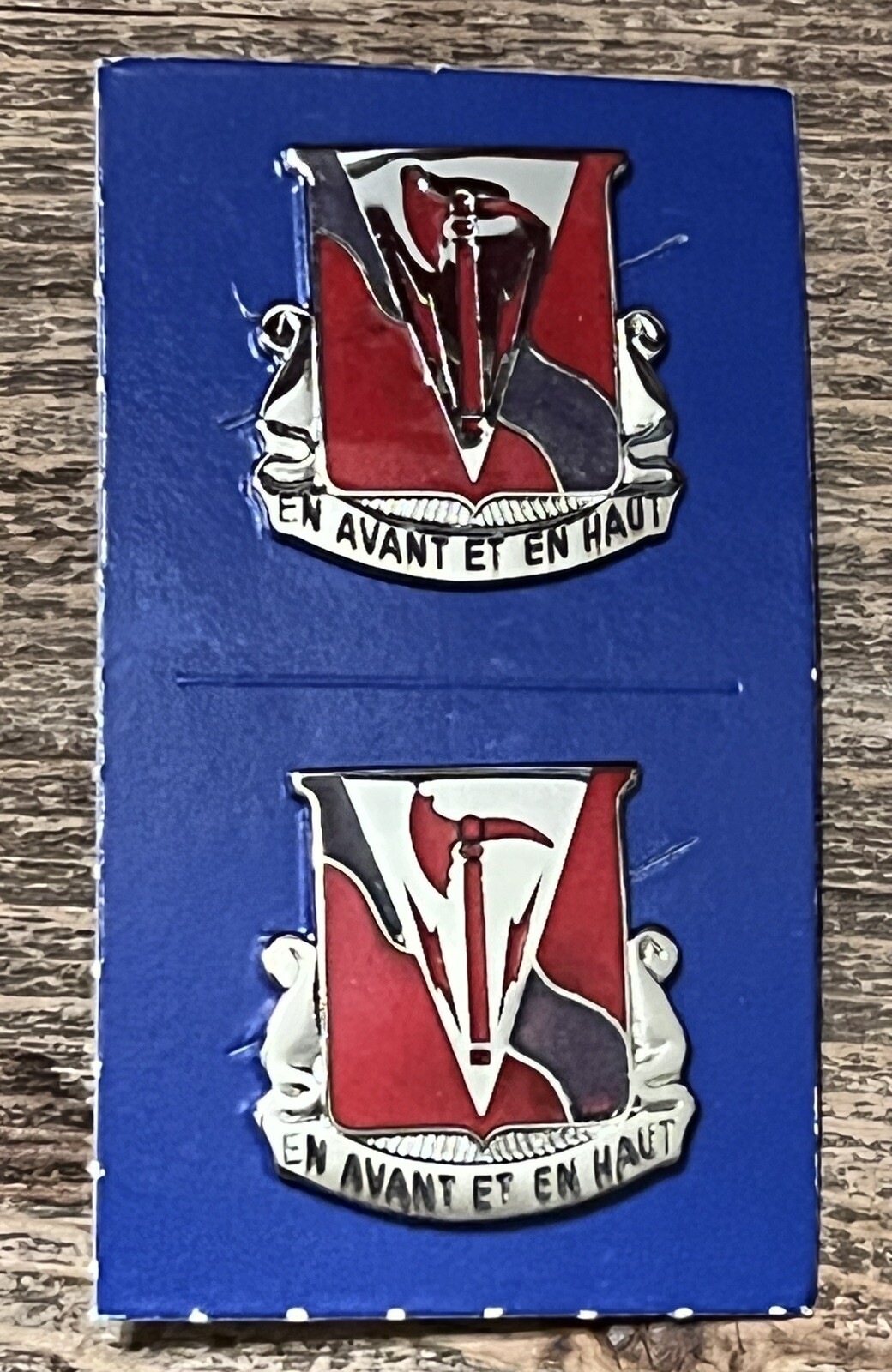 464th Engineer Battalion Crest Pair | eBay