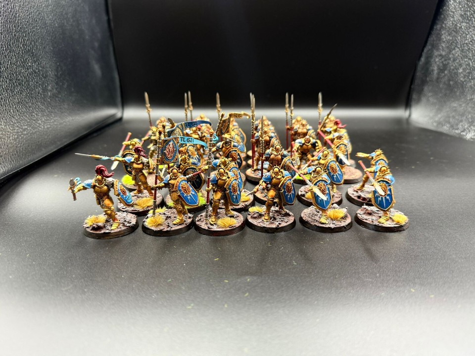 FULLY PAINTED STORMCAST PROSECUTORS KNIGHT ARMY ETERNALS AGE OF SIGMAR ...