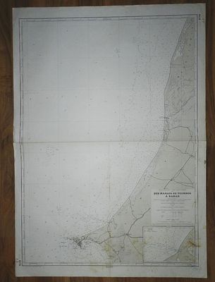 IMMENSE CARTE MARITIME DES MARAIS DE TOUMBOS A DAKAR - 1957 | eBay