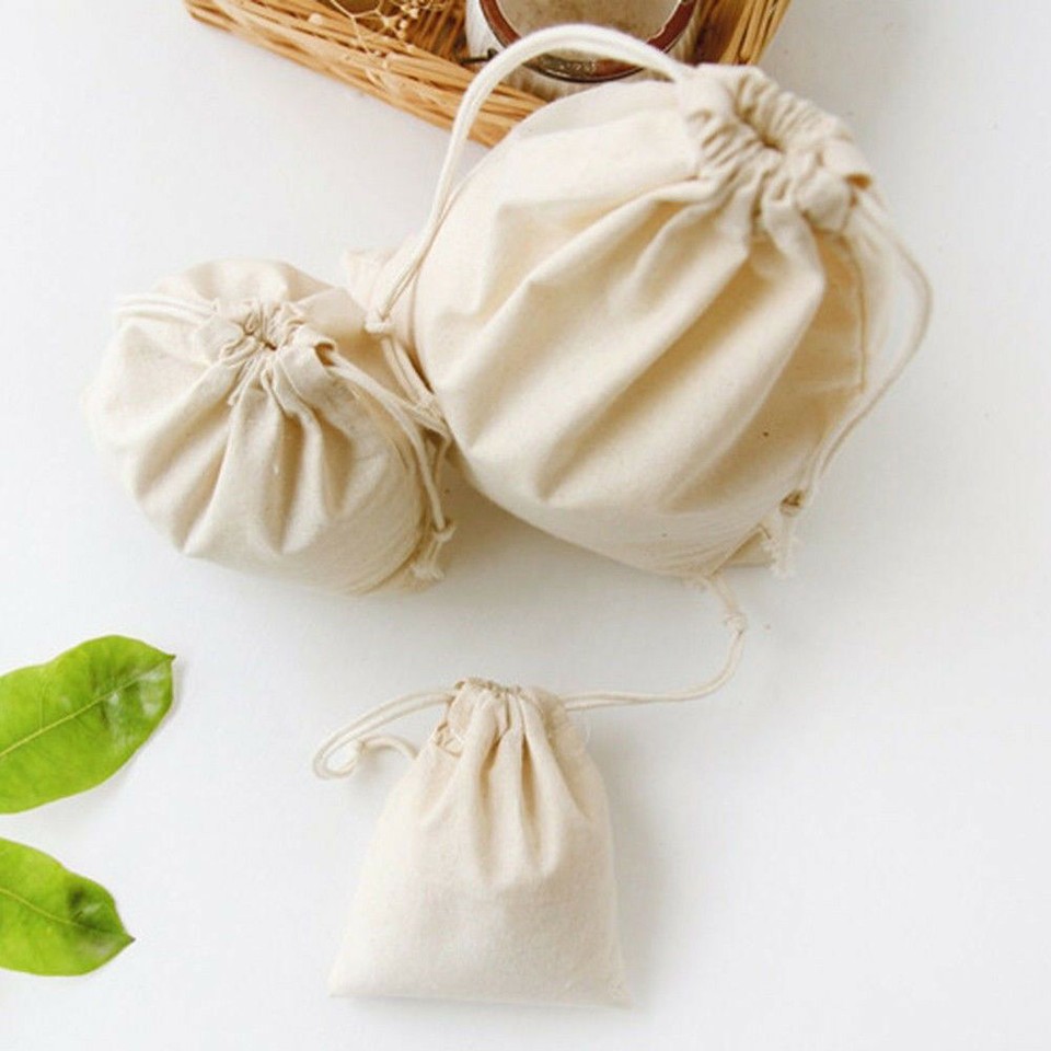 Portable Drawstring Bag Cotton Travel Storage Clothes High Quality ...