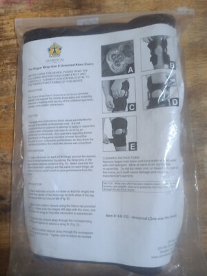 Knee Brace/Splint - Dr Medical The Rogue Wrap Hinged Knee Brace NEW | eBay