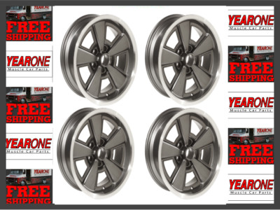 Z28 YEARONE 5 spoke rally Wheels 17" x 8" Gunmetal Gray Kit GZW1784K | eBay