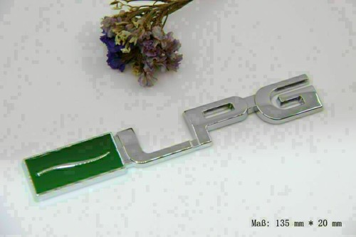 NEW LPG + Eco Emblem Badge Metall 3D Sticker LPG and Eco Emblem LPG ...
