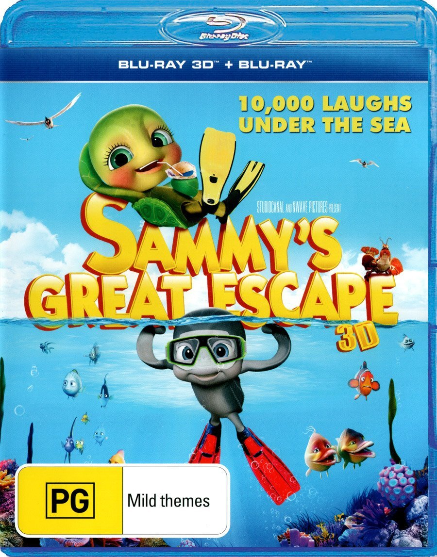 Sammy's Great Escape 3D (3D Blu-ray/Blu-ray) (Blu-ray) (UK IMPORT ...
