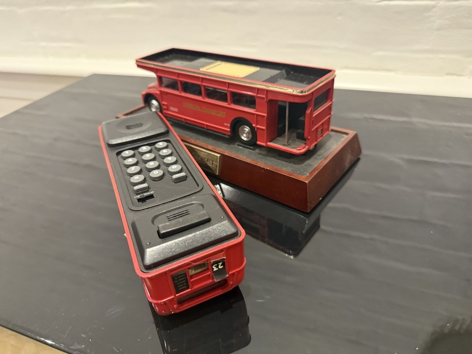 T8 - London Transport Double Decker Bus Route Master Telephone | eBay UK