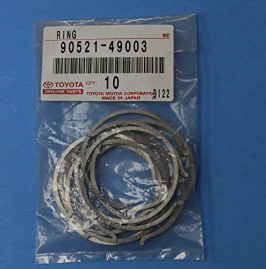 Toyota OEM RING, HOLE SNAP (FOR TRANSFER FRONT DRIVE SHIFT LEVER) 90521 ...