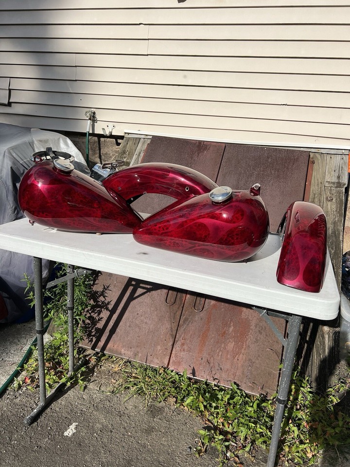 1980s Harley-Davidson Superglide FXR Gas Tanks And Fenders Custom ...