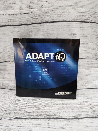 Bose ~ Adapt-iQ ~ Lifestyle Audio Calibration System ~ Complete | eBay