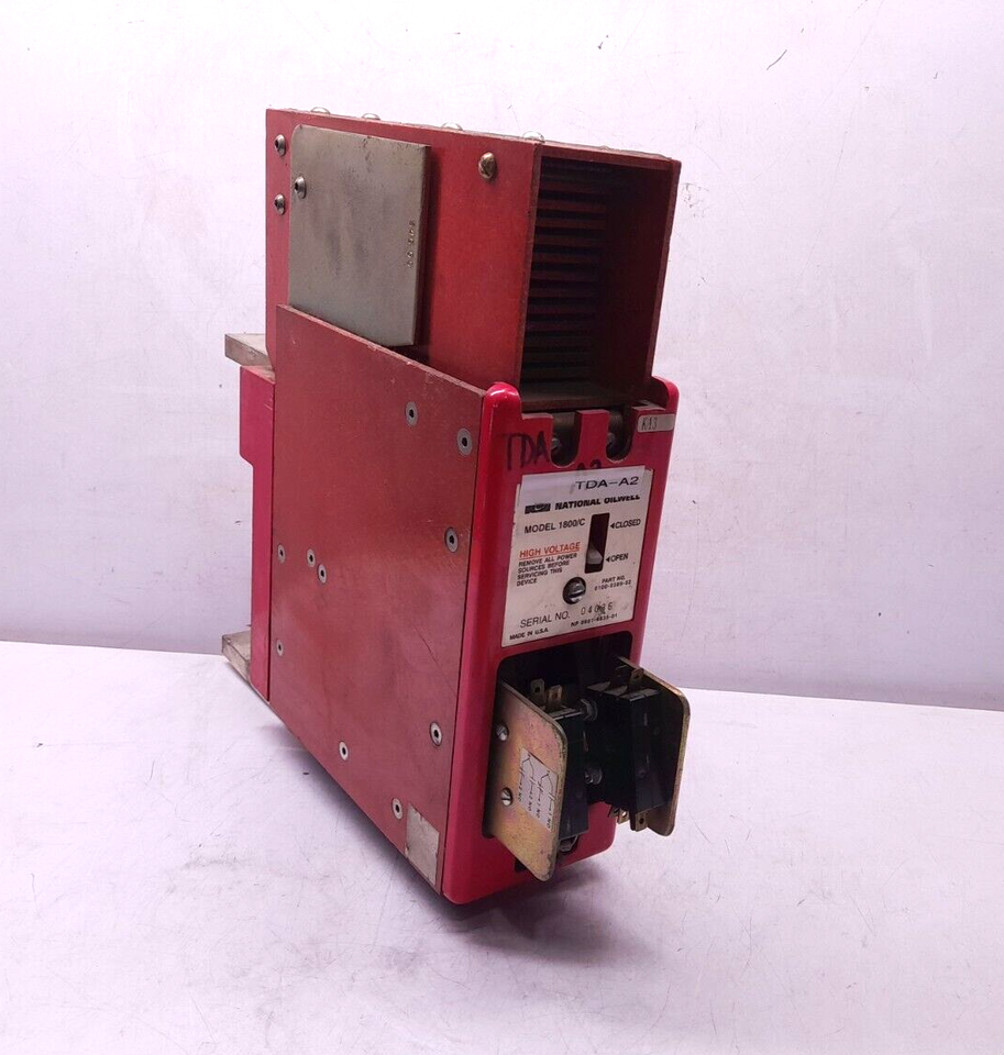 National Oilwell Varco 0100-0389-02 Contactor Model 1800/C Coil 74VDC ...