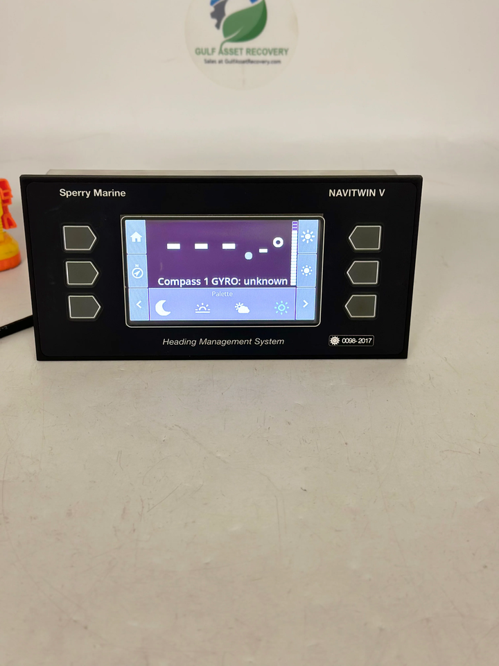Sperry Marine 074902 5019 NAVITWIN V Heading Measurement System (Used ...