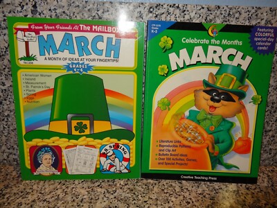 CTP Celebrate The Months MARCH K-3 & TEC March A Month Of Ideas-Gr. 4-6 ...
