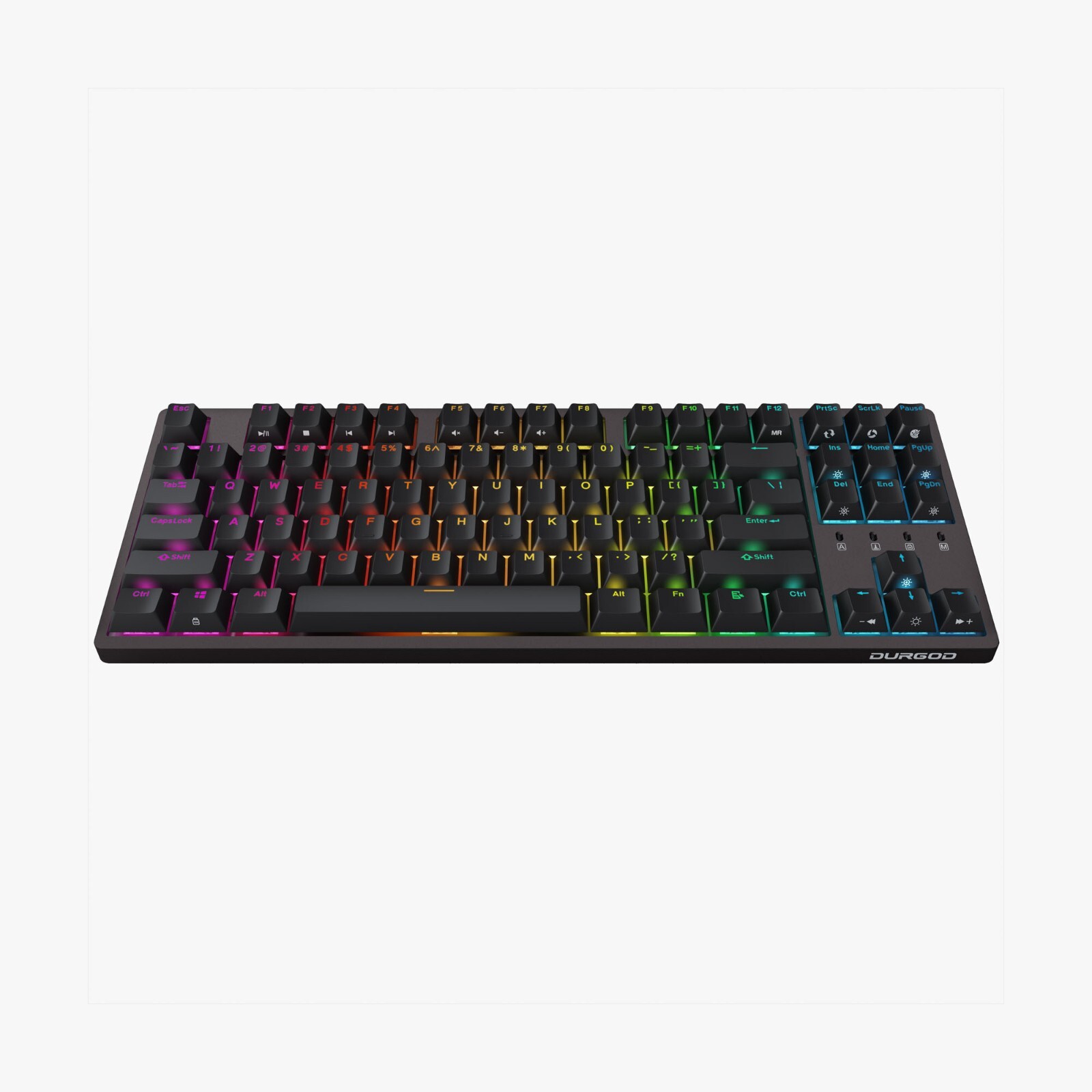 PC GAMING KEYBOARD DURGOD K320 NEBULA RGB BACKLIGHT CHERRY MX SPEED ...