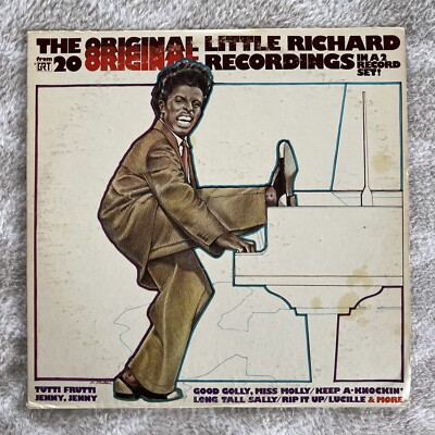Little Richard The 20 Original Greatest Hits White Labels 1A 1B 1C ...
