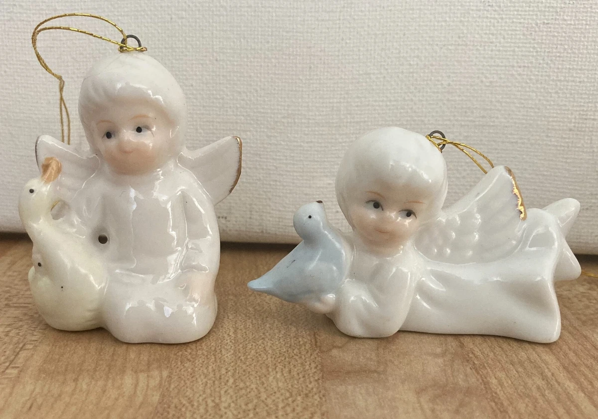 Angels With Animals Ornaments