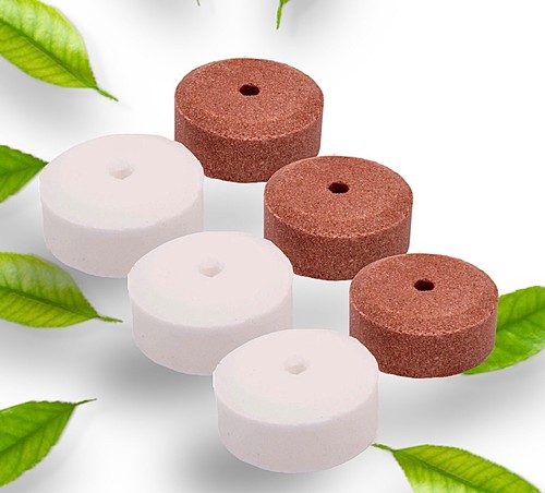 6 Pack Salt Trace Mineral Lick Spool Wheels Rabbit Guinea Pig Hamster ...