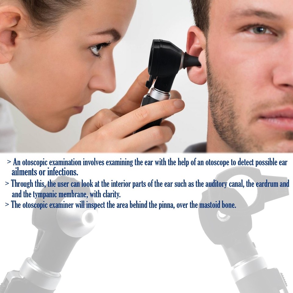 ENT Diagnostic Rechargeable Otoscope, Ophthalmoscope Set & Charger NT ...