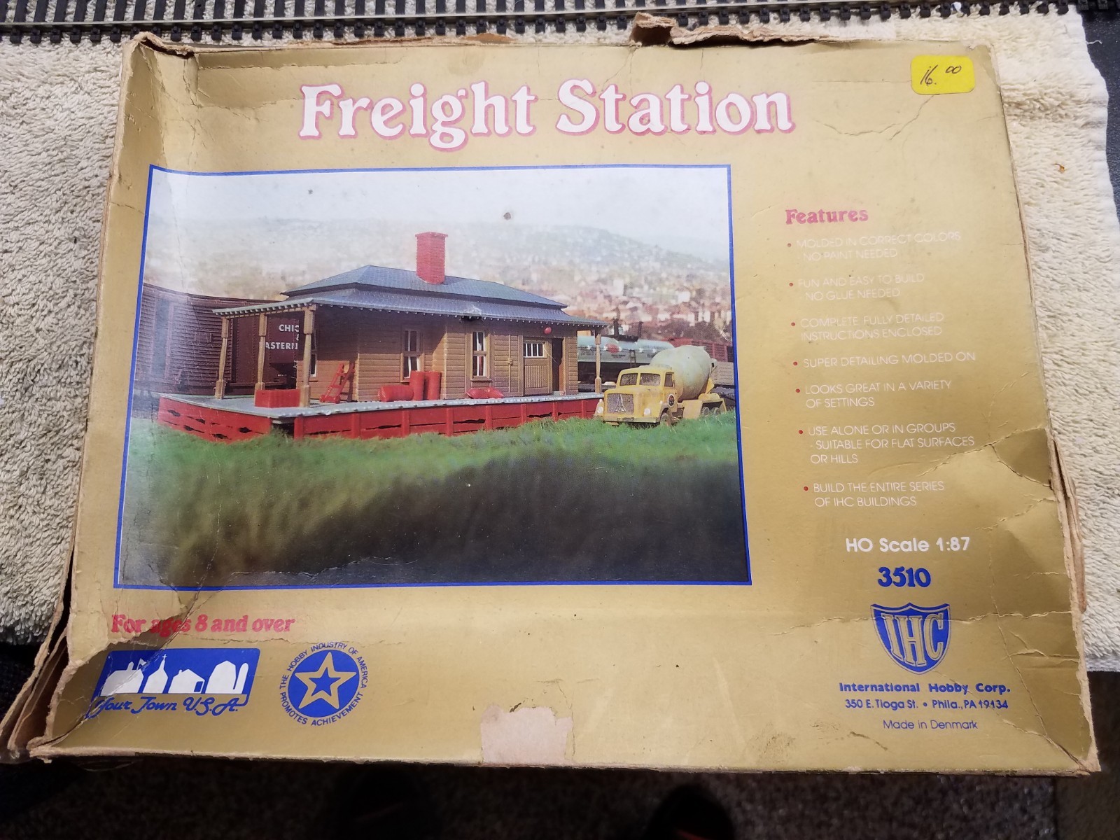 IHC HO Freight Station Building Kit, In Original Box | eBay