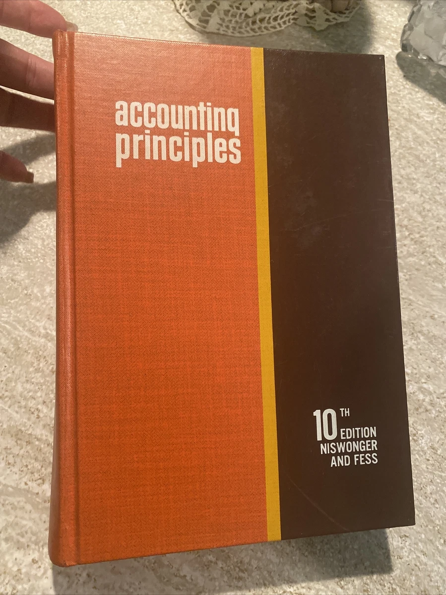 Accounting Principles 10th Edition