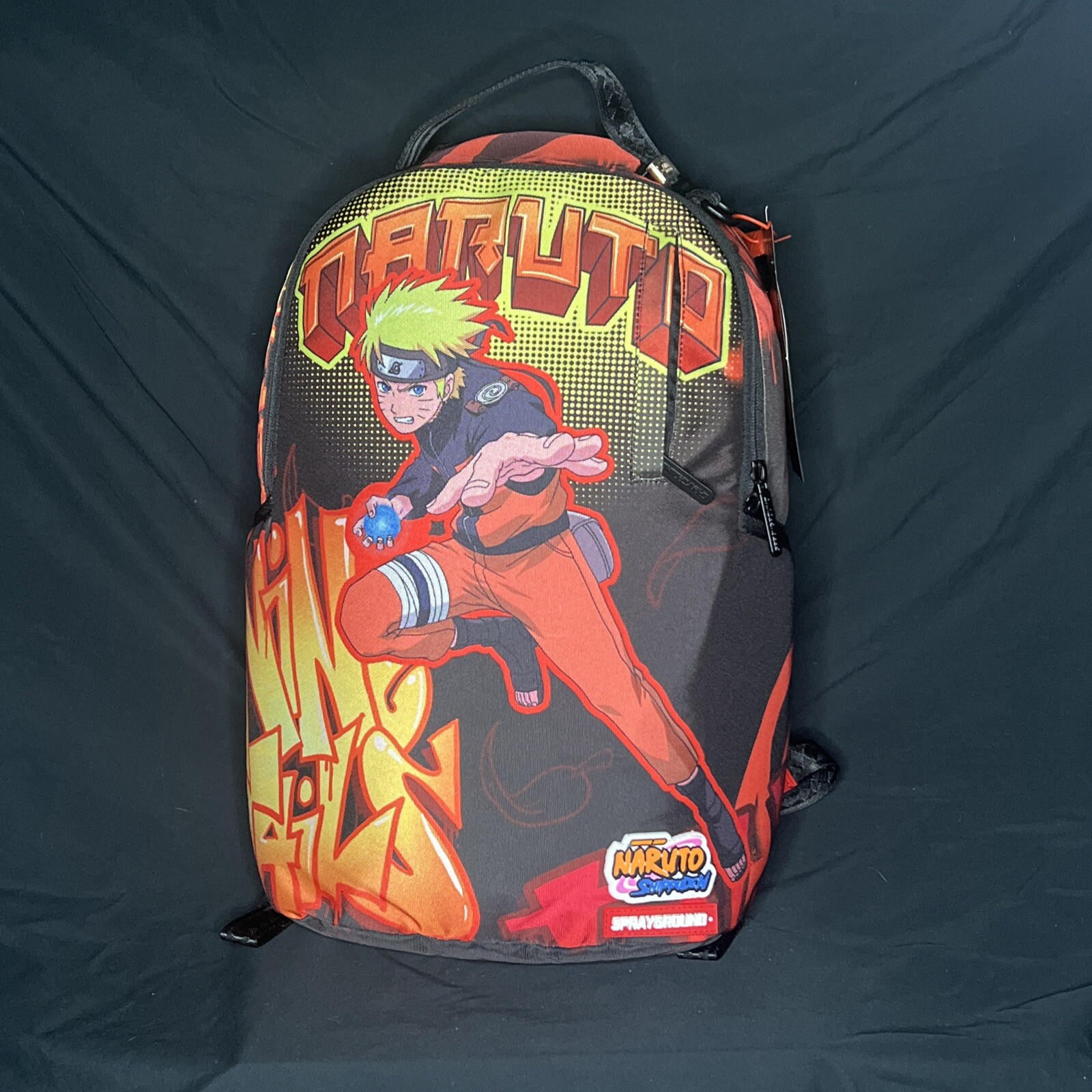 sprayground backpack limited edition naruto shippuden with matching ...