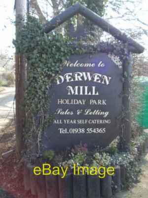 Photo 6x4 Derwen Mill Holiday Park sign Coed-y-wlad This sign has now ...