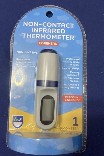 Rite Aid non-contact infrared digital thermometer forehead baby adult ...