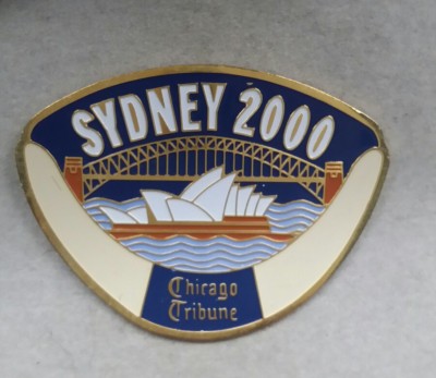 2000 SYDNEY CHICAGO TRIBUNE MEDIA OLYMPIC PIN | eBay