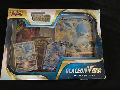 Pokemon TCG: Glaceon VStar Box Special Collection New Factory Sealed ...