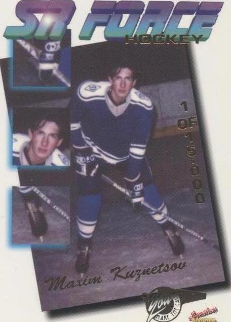1995 Signature Rookies Tetrad - Sr Force Maxim Kuznetsov #F9 /15000 for ...
