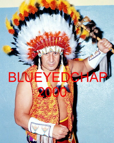 CHIEF JAY STRONGBOW WRESTLER 8 X 10 WRESTLING PHOTO NWA WWWF | eBay