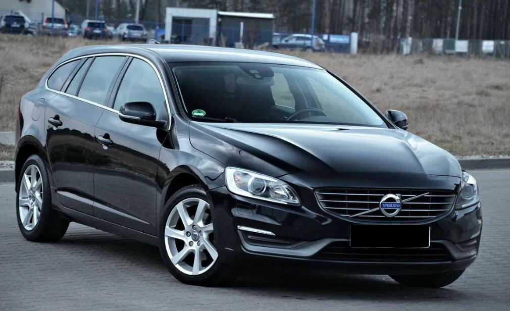 VOLVO V60 MK1 Estate 5-doors 2010-2017 4-pc Wind Deflectors HEKO Tinted ...