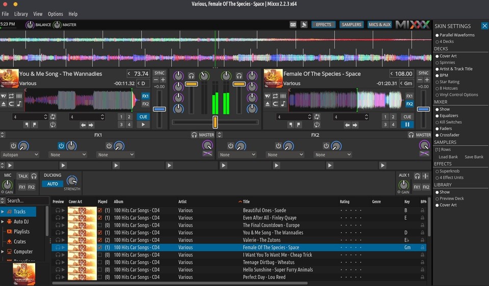 MIXXX - DJ Mixing Software App (VirtualDJ Alternative) for Windows, MAC ...