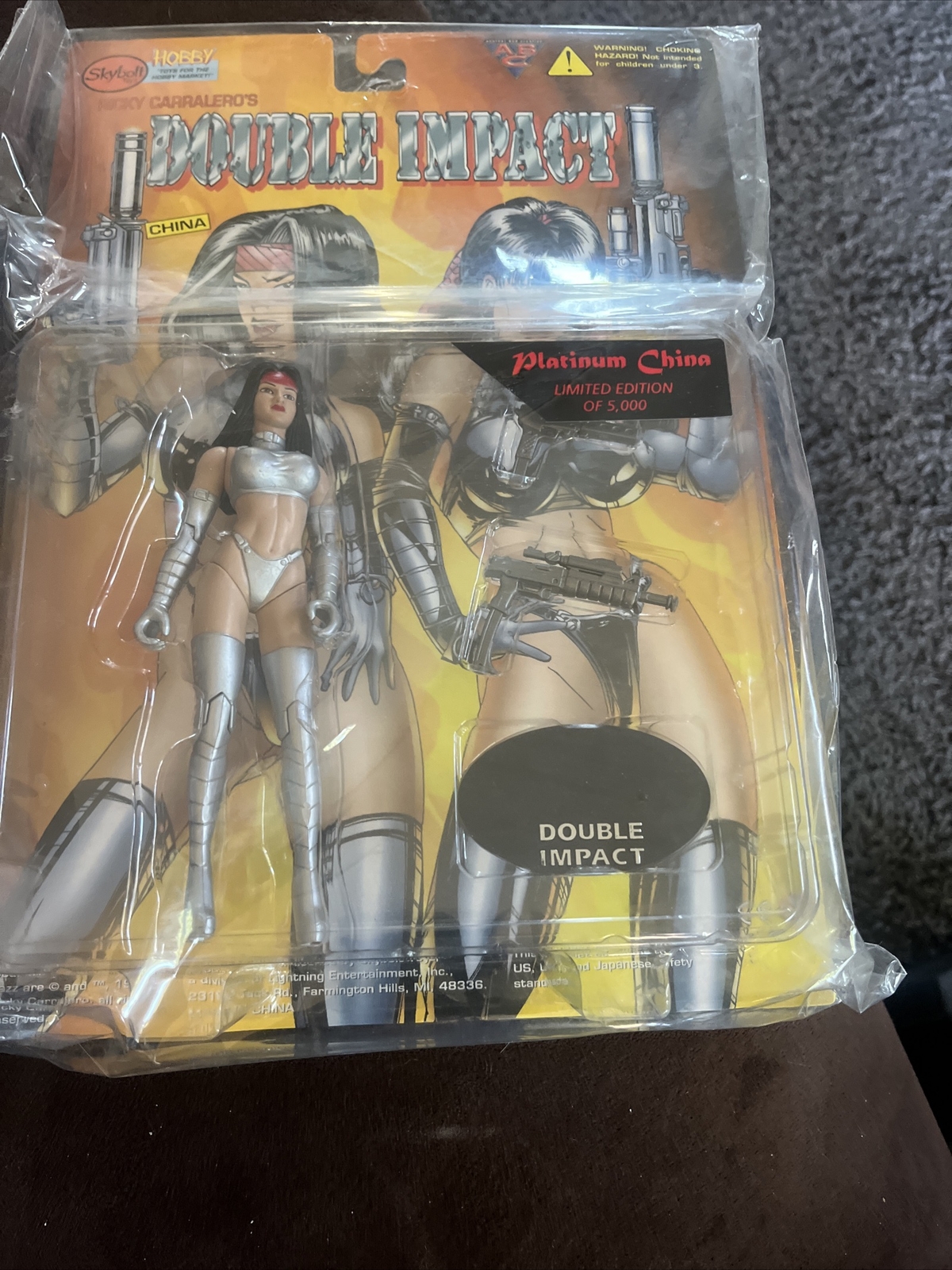 Vintage Double Impact Action Figure “Platinum China” 1998 NEW | eBay