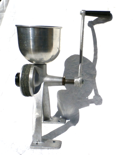 RETSEL LITTLE ARK Manual Crank Stone Grist Flour Mill Cereal Grain Corn ...