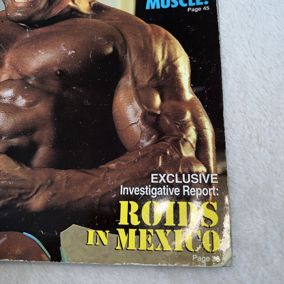 October November 1993 MUSCLE MEDIA 2000 bodybuilding magazine - MISHKO ...