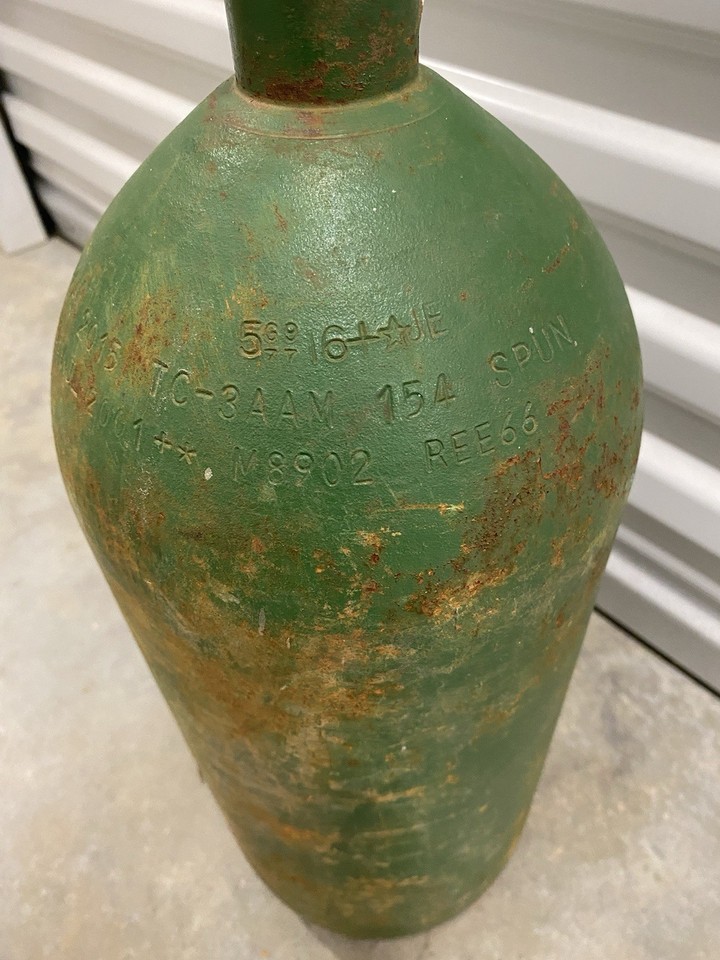 Oxygen Gas Cylinder Tank Welding DOT 3AA2015 | eBay