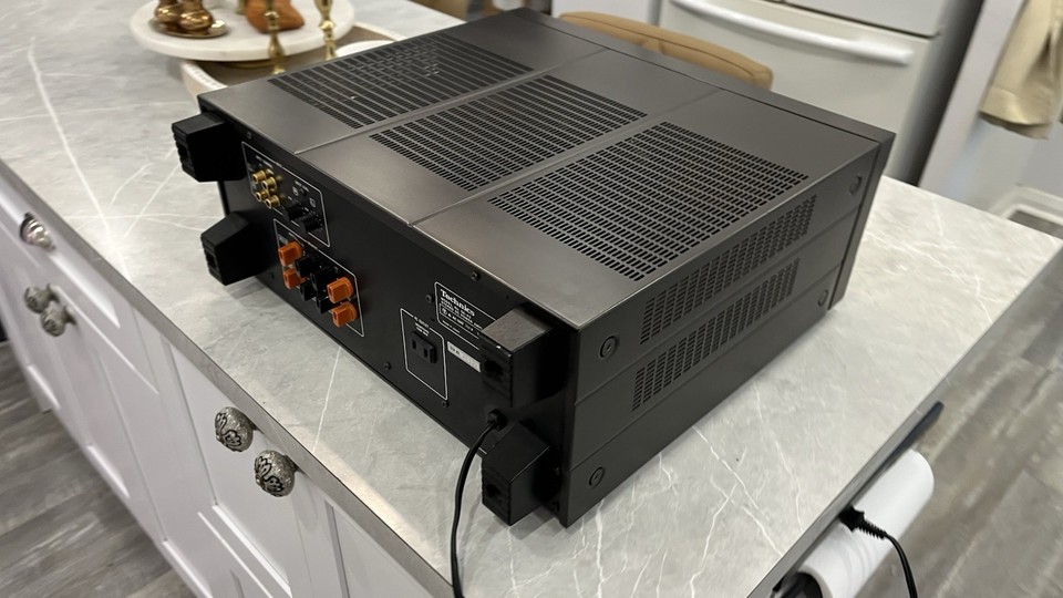 120V NICE TECHNICS SE-A5 AMPLIFIER ALL OK,,NON SMOKING HOUSE BROTHER SE ...