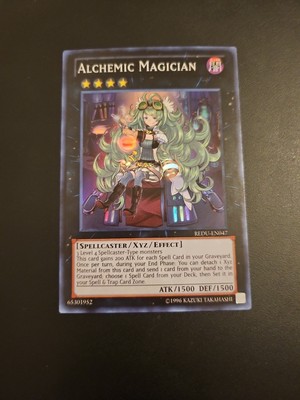 Yugioh Alchemic Magician REDU-EN047 Yu-Gi-Oh Card B | eBay