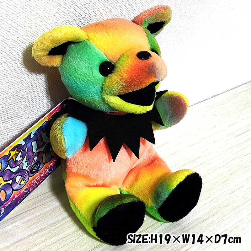 Stuffed Stylish Cute Grateful Dead Cosmic Charlie Retro Series Bear ...