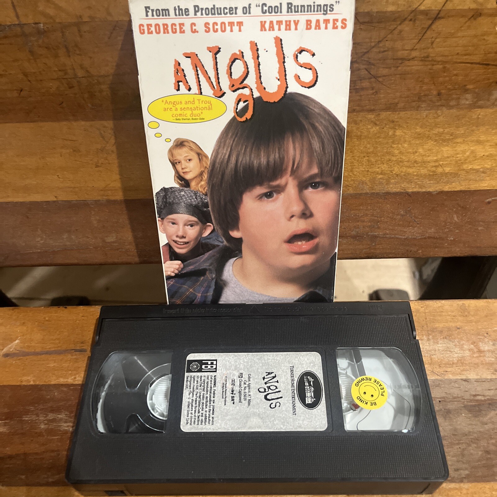 "Angus" VHS George C. Scott Kathy Bates Charlie Talbert Green Day 1996 ...