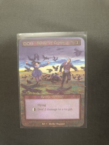 From EU-extremely-rare-Murder of Crows-Curio card-Sorcery Contested ...