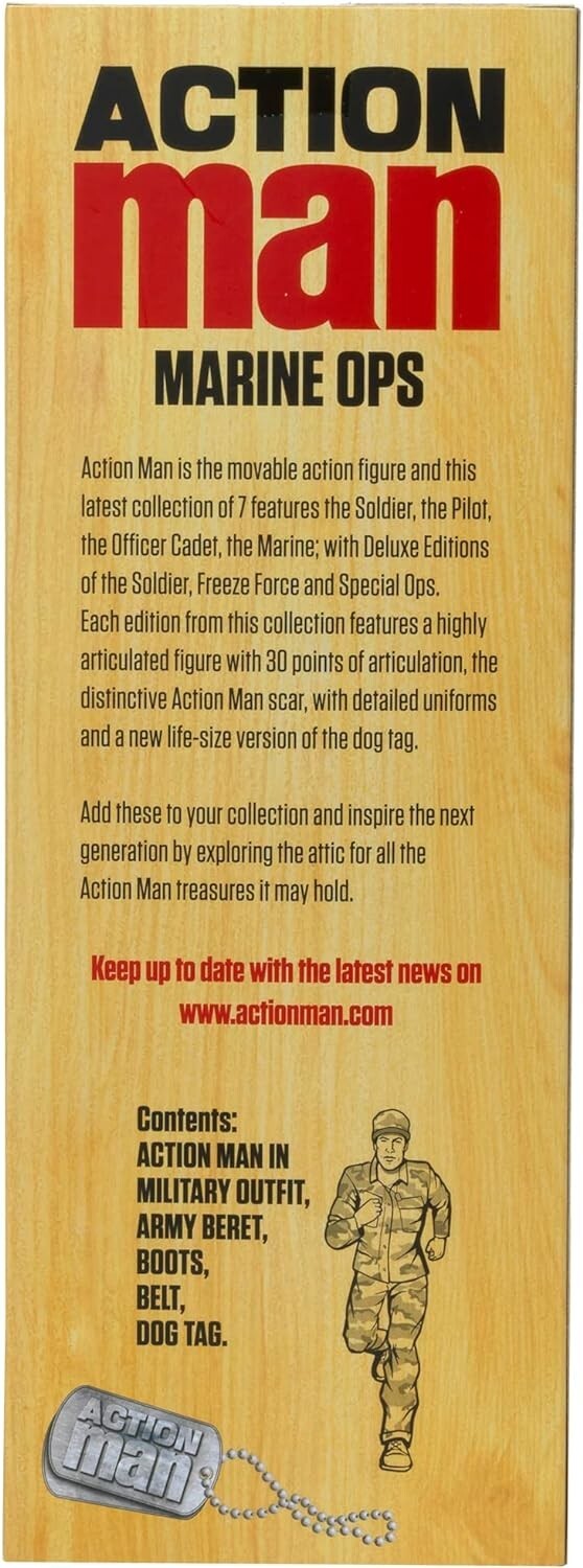 NEW - Action Man Marine Ops 12 inch Action Figure | eBay