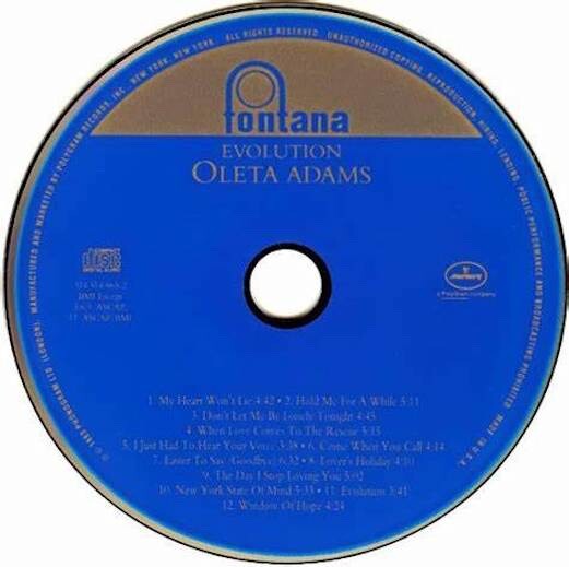 Oleta Adams: Evolution (CD, 1993) | eBay