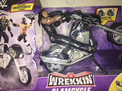 🔥⚱️🔥⚱️🔥⚱️🔥⚱️🔥⚱️🔥⚱️🔥WWE Mattel The Undertaker WREKKIN Slamcycle ...