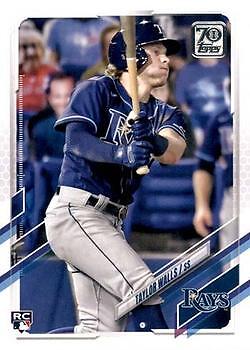 2021 Topps Update #US17 Taylor Walls Tampa Bay Rays Rookie Card RC | eBay