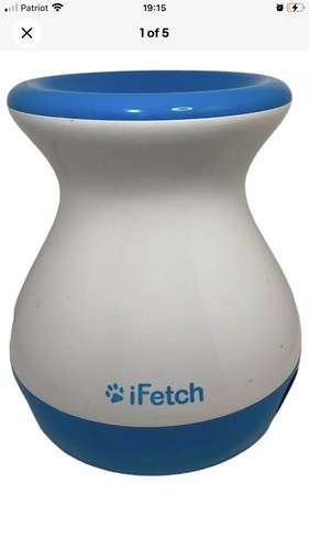 iFetch Frenzy Fetch Toy Brain Teaser Non Electric Ball Thrower Launcher ...