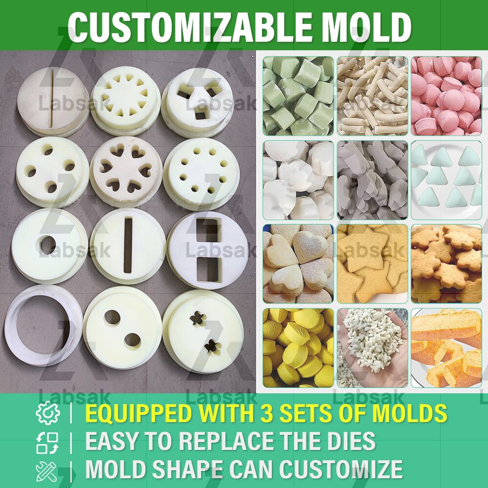 Automatic Dough Divider Cutter Biscuit Dispenser Electric Auto Dividing ...